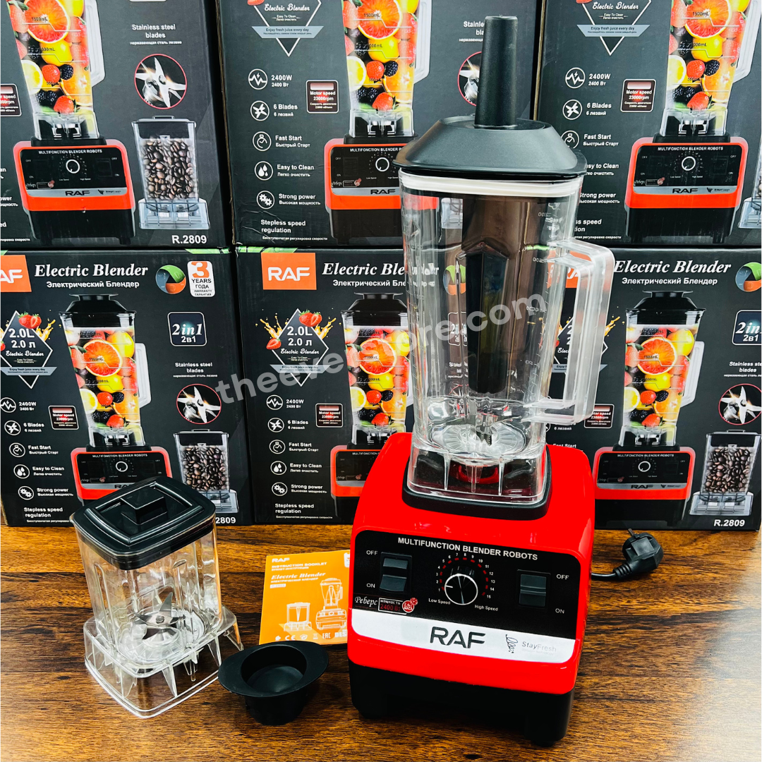 2 In 1 RAF Heavy Duty Blender & Grinder | Europe Lot – My Store
